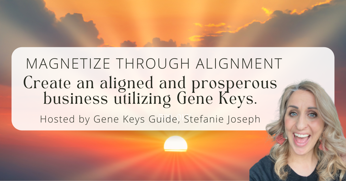 Magnetize through Alignment - Stefanie Joseph